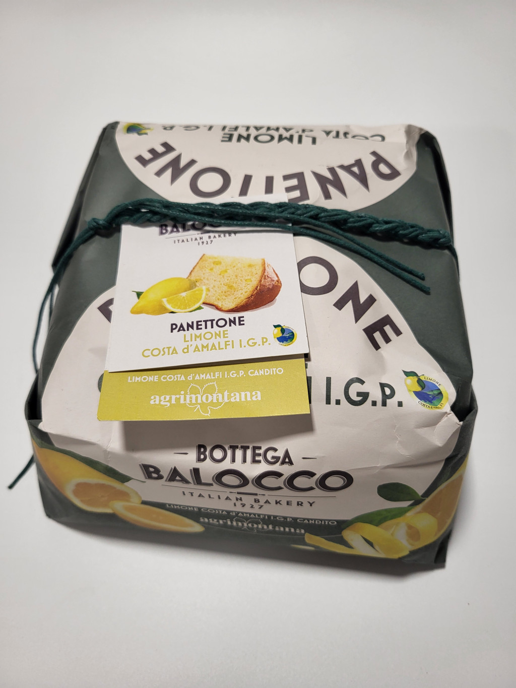 Balocco Panettone Bottega Limone I.G.P. 750g - Olasz élelmis